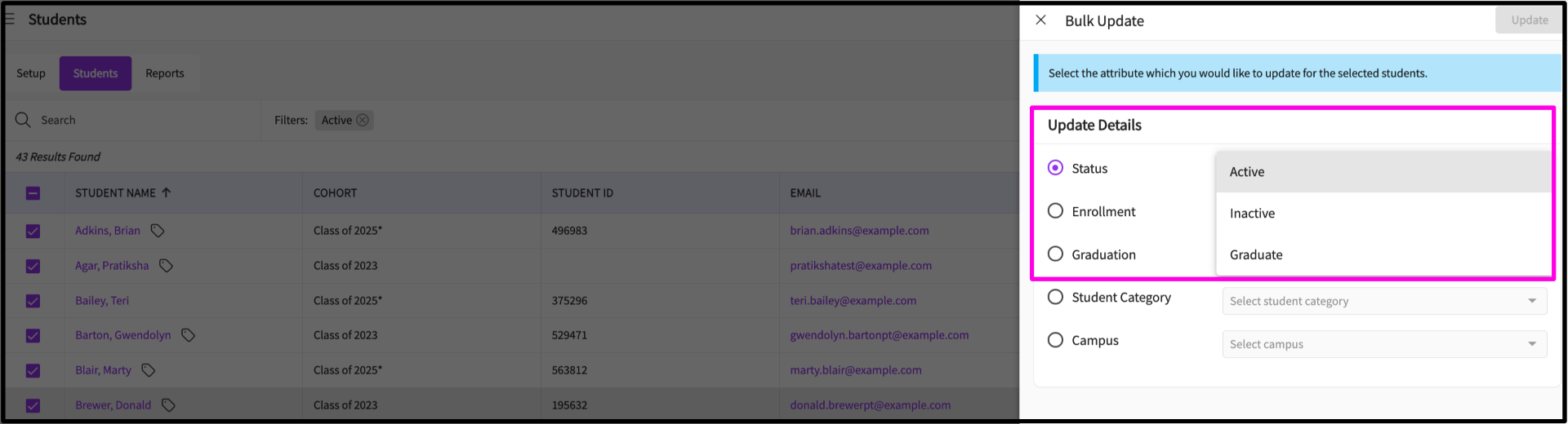 Managing Graduating Students in Exxat Prism – Exxat