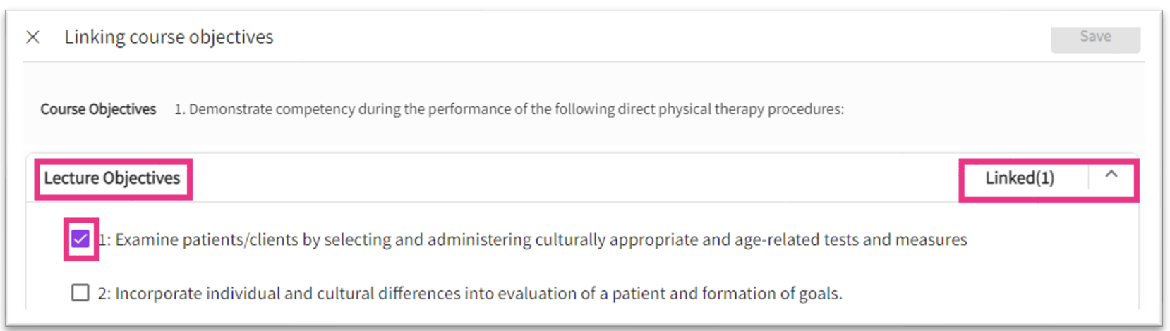 Adding, Editing & Deleting Linking in Courses for Curriculum Mapping [For Faculty] – Exxat