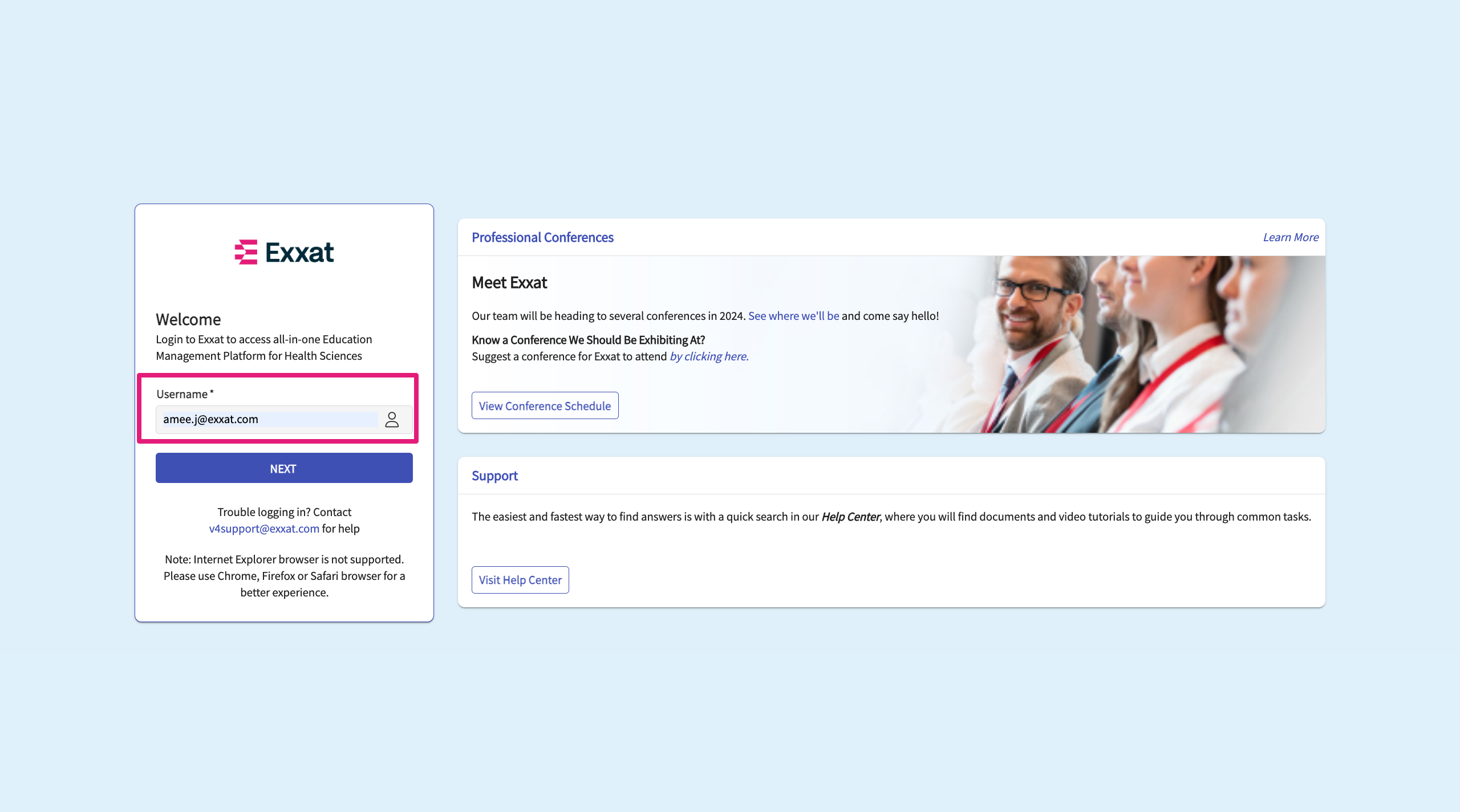 Navigating Exxat Prism – Exxat