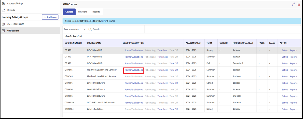 Fieldwork Performance Evaluation Tool – Exxat