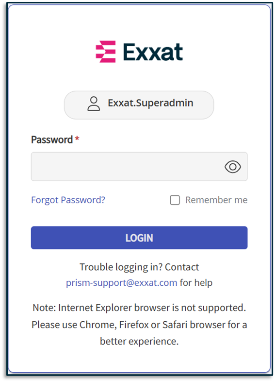 Two-Factor Authentication (2FA) for Exxat Prism Non-SSO Faculty Users ...